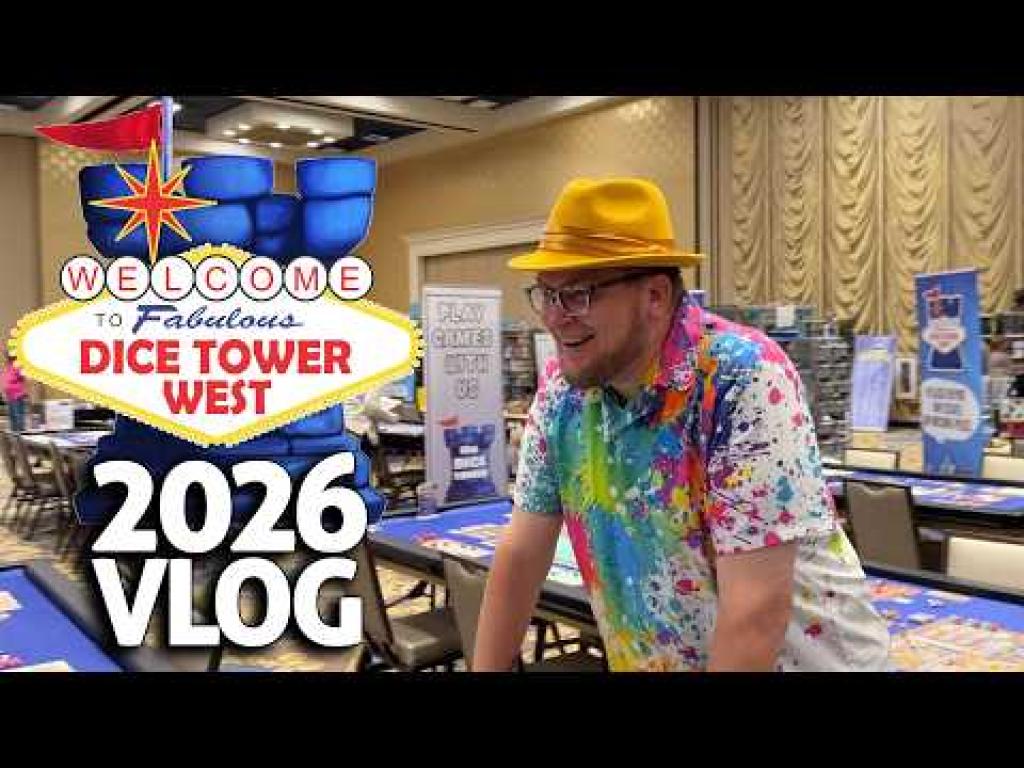 Dice Tower West Vlog 2026 | The Dice Tower