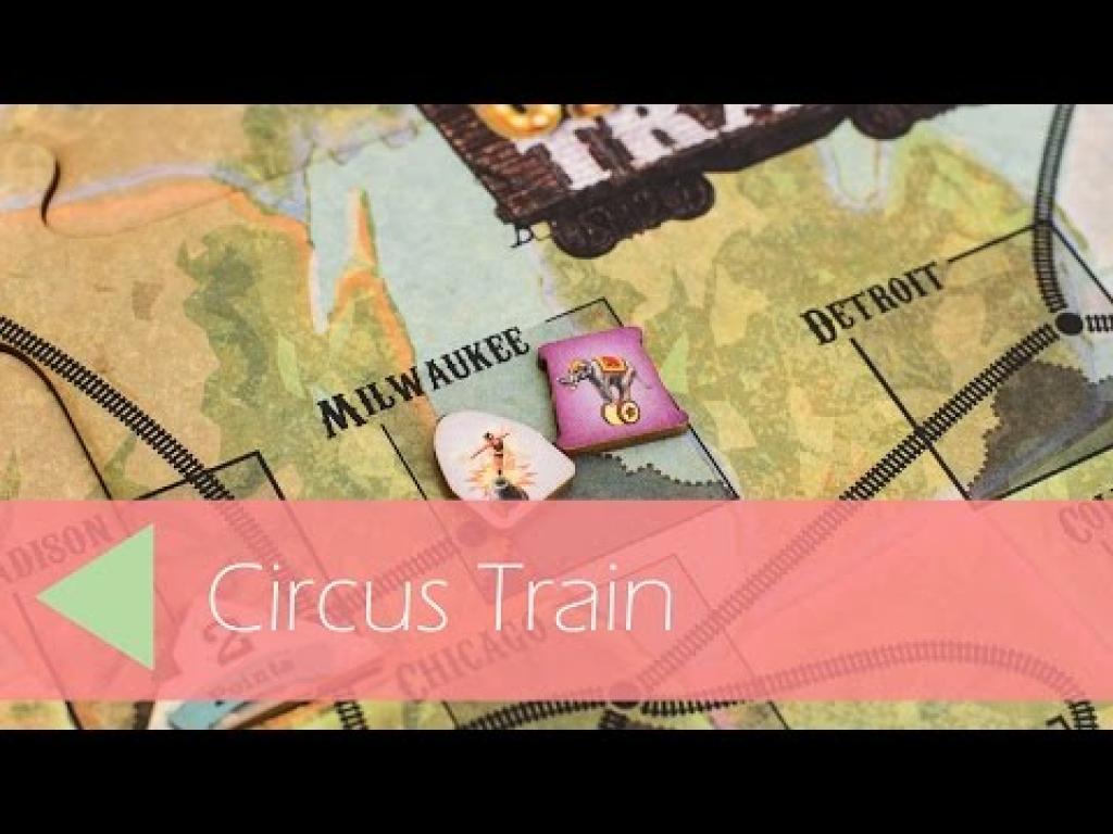 Circus Train - Bottom Shelf Board Games | The Dice Tower